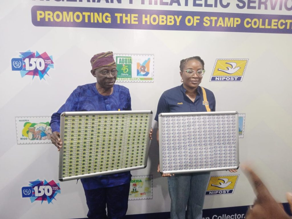 NIPOST unveils single postage stamp to celebrate UPU’s 150th ...